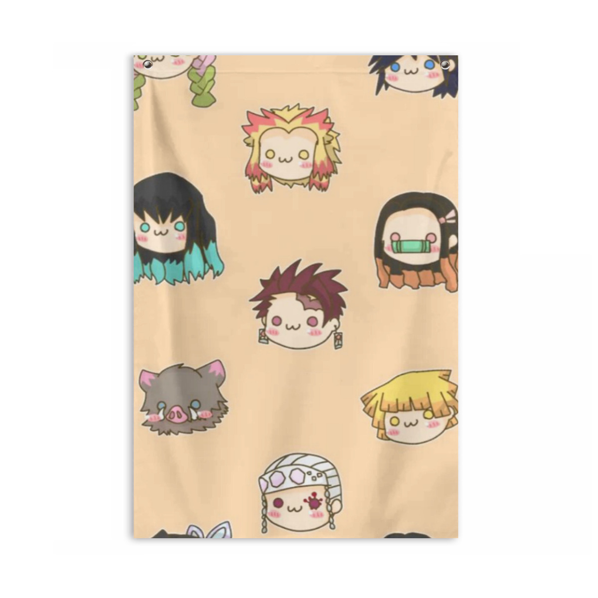 Demon Slayer Cartoon Flag 4x6ft Banner for Dormitory Decoration ...