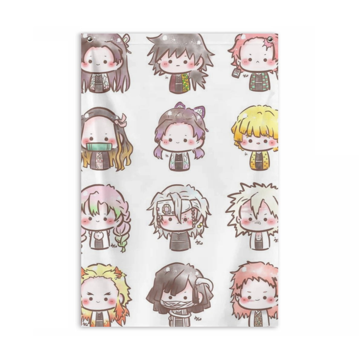 Demon Slayer Cartoon Flag 4x6ft Banner for Dormitory Decoration ...