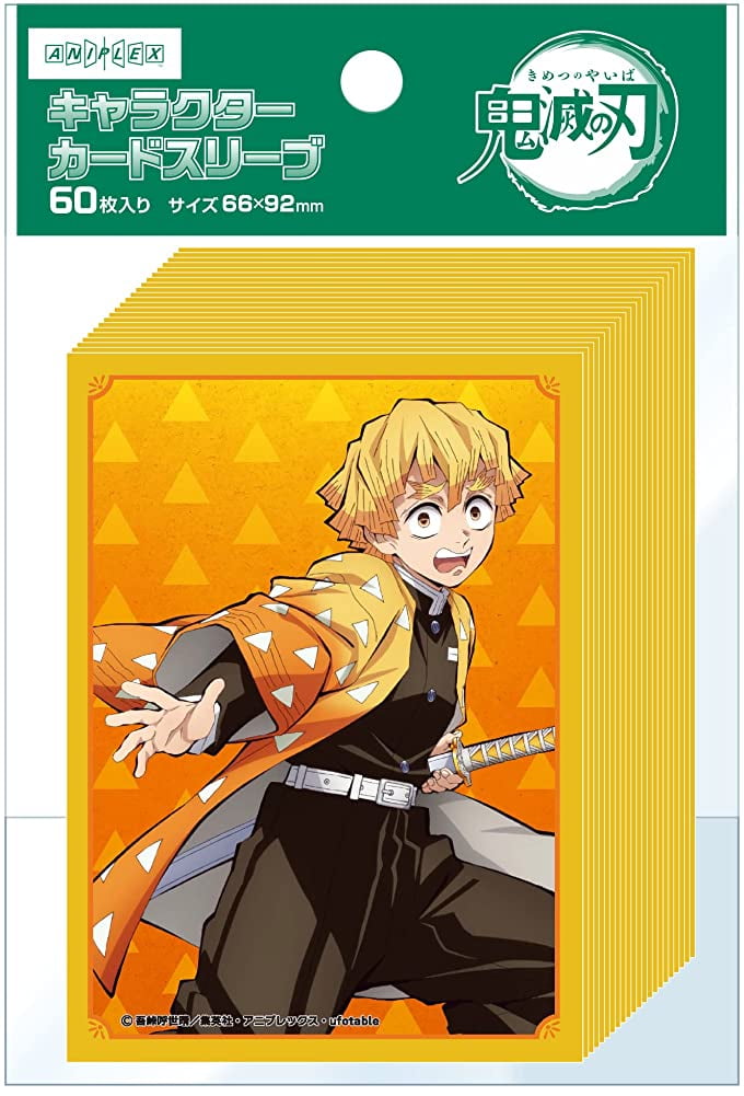 Demon Slayer Character Card Sleeve Zenitsu Agatsuma - Walmart.com