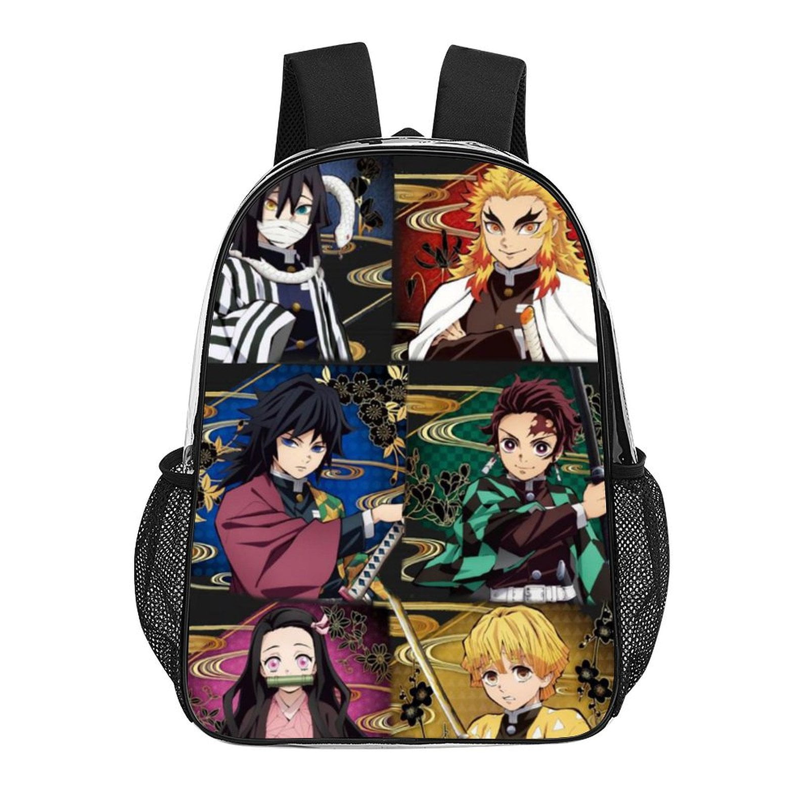 Demon Slayer Characters Anime Clear Backpack Large Capacity Laptop ...