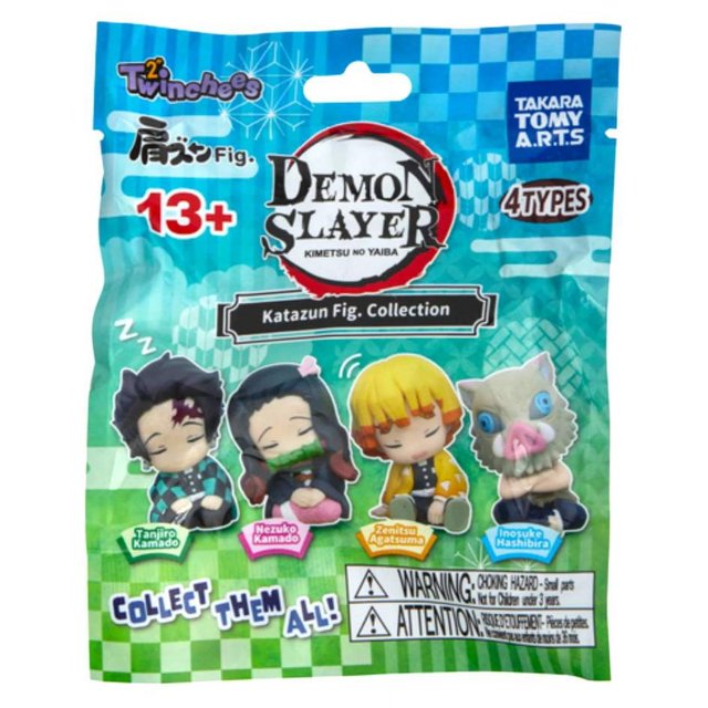 Demon Slayer Characters Sleeping Figure Collection Mystery Pack - 1 ...