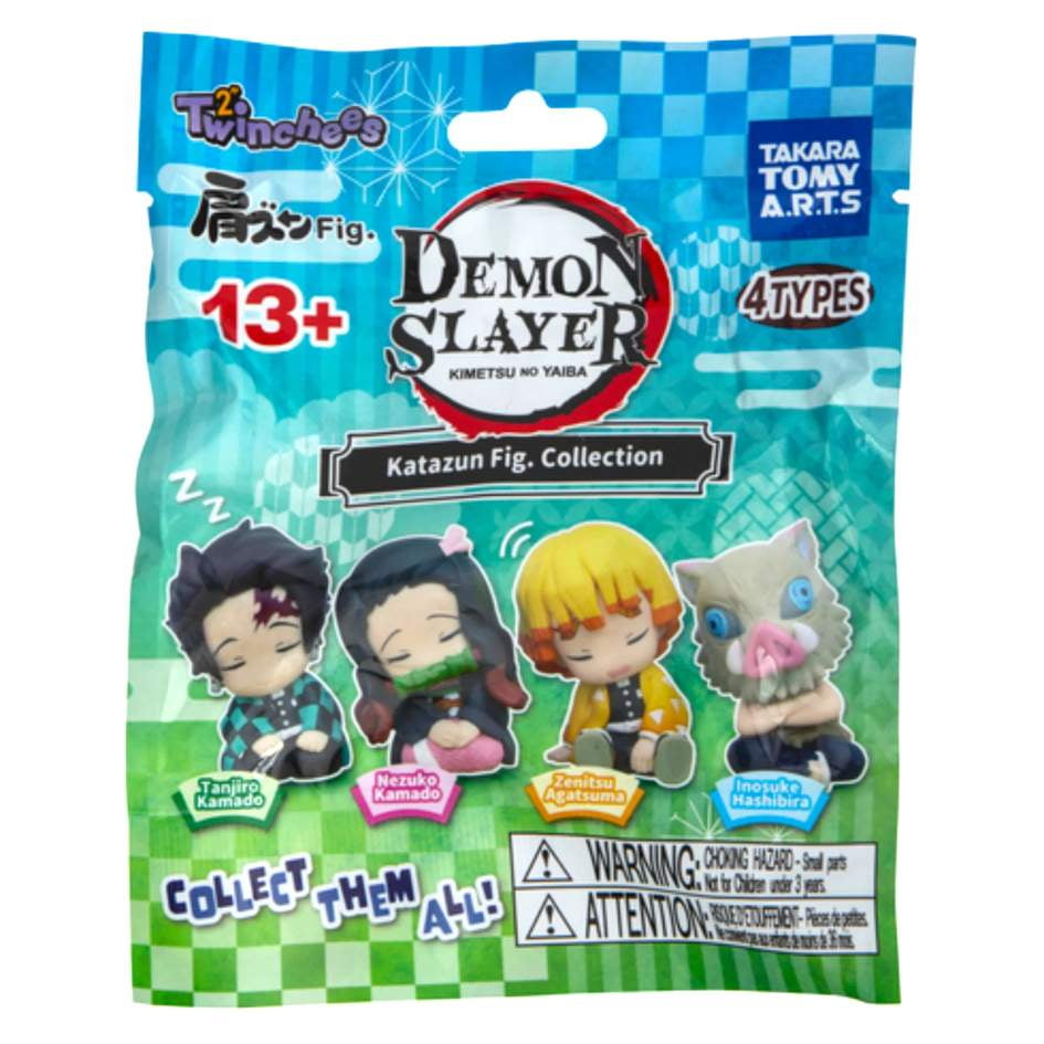 Demon Slayer Characters Sleeping Figure Collection Mystery Pack - 1 ...