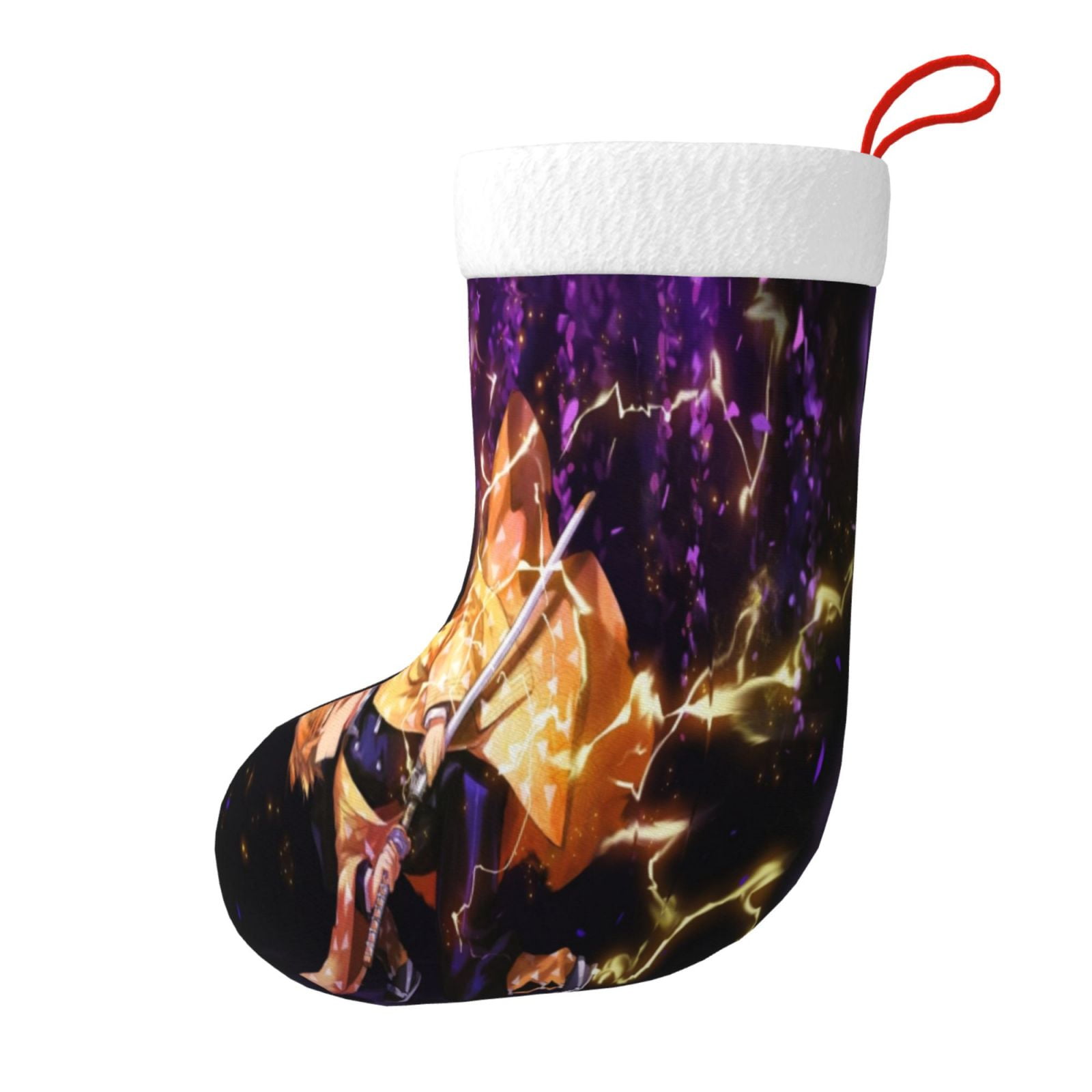 Demon Slayer Christmas Stockings 18 Inch Xmas Gifts Fireplace Hanging ...