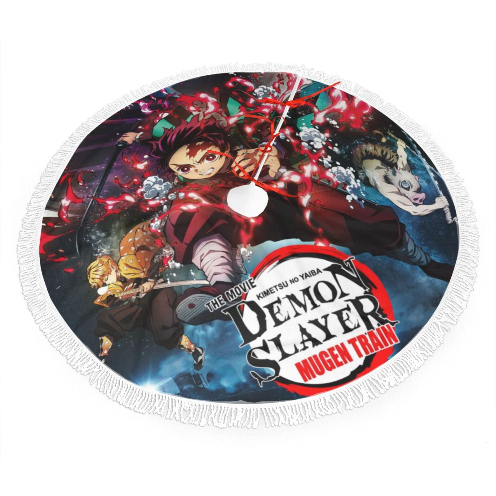 Demon Slayer Christmas Tree Skirt, Xmas Tree Skirts Mat 30" for Indoor ...