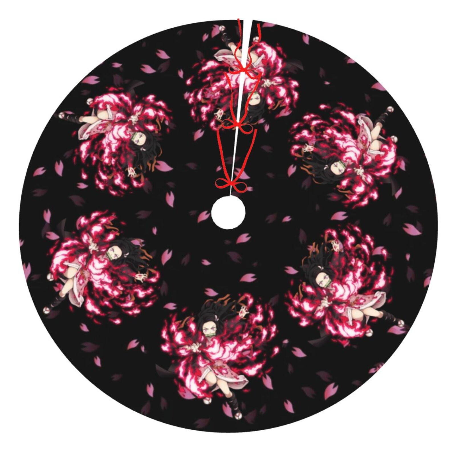 Demon Slayer Christmas Tree Skirt, Xmas Tree Skirts Mat 36" for Indoor ...