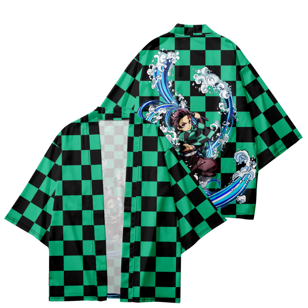 Demon Slayer Cloak Cosplay Costume Kimono Cardigan Jacket ,size100-8XL ...