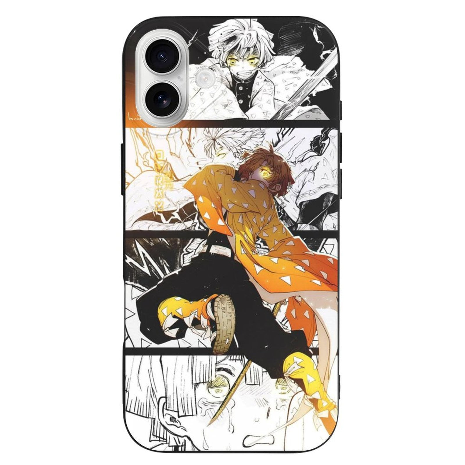 Demon Slayer Compatible iPhone 16 TPU Mobile Phone Case Series Scratch Shock Proof All Round ...