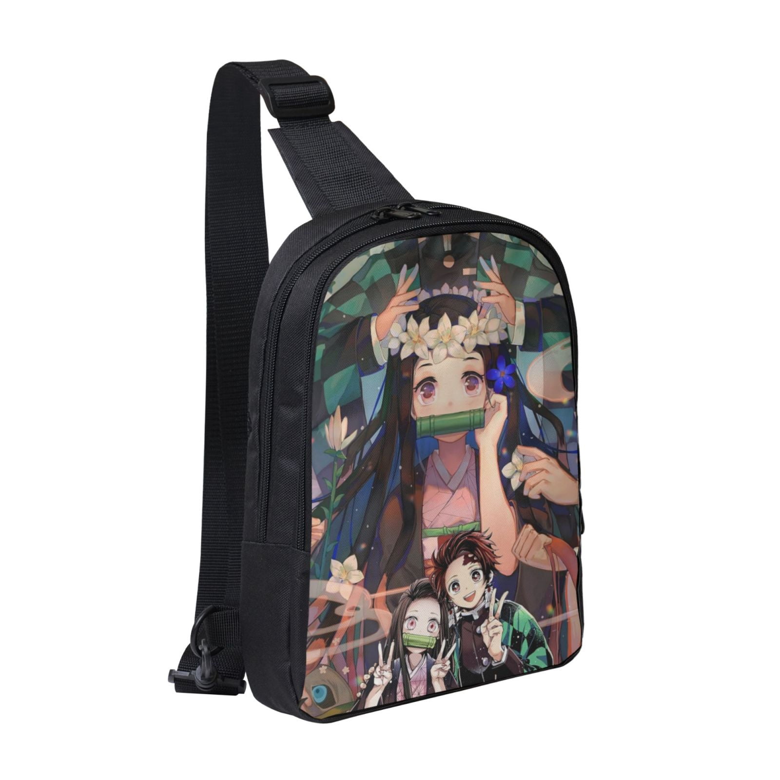 Demon Slayer Crossbody Bags for Women Trendy, Sling Bag for Men with ...