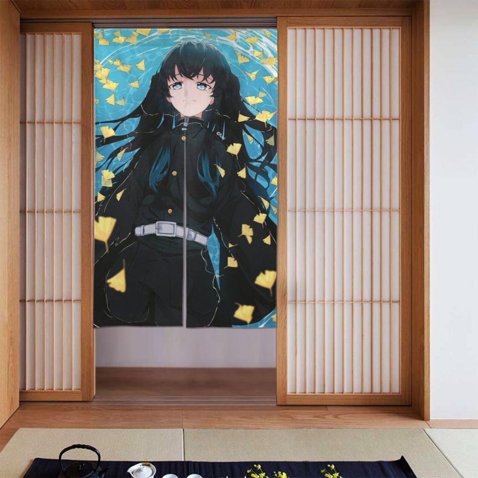 Demon Slayer Custom Funny Photo Doorway Curtain, Customized ...