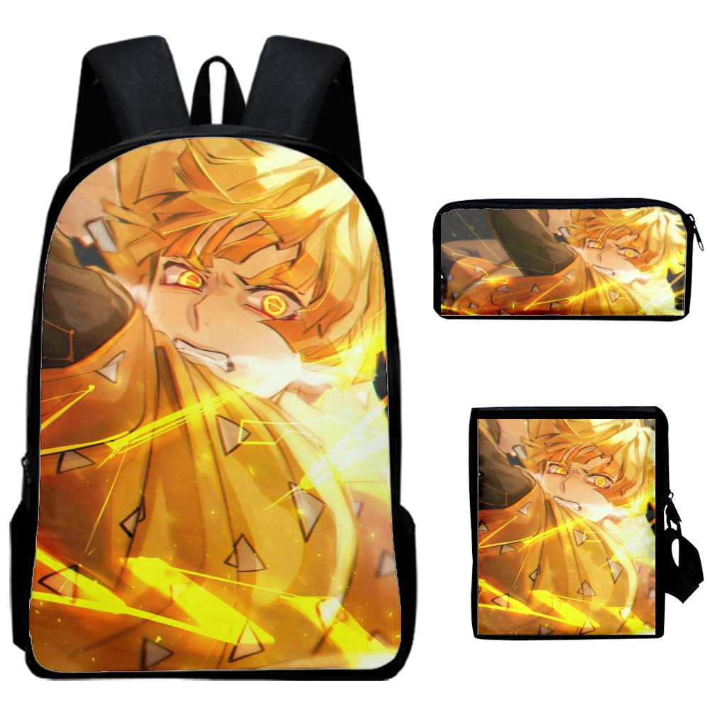 Demon Slayer Daily Backpack Travel Backpacks With Lunch Bag Pencil Bag ...