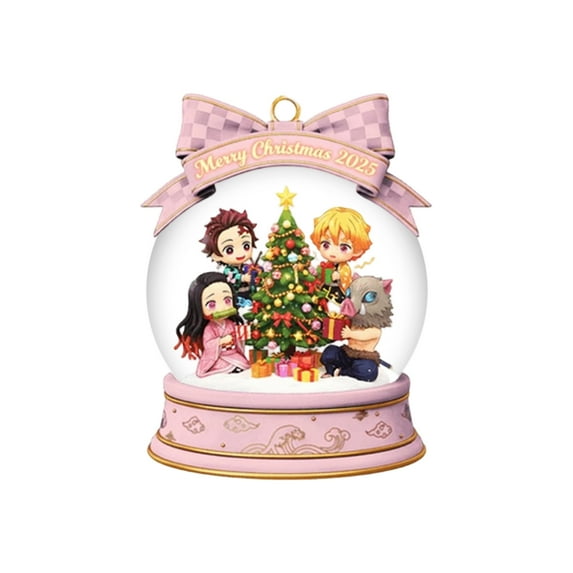 Demon Slayer Decoration Christmas Decoration – Acrylic Round Christmas ...