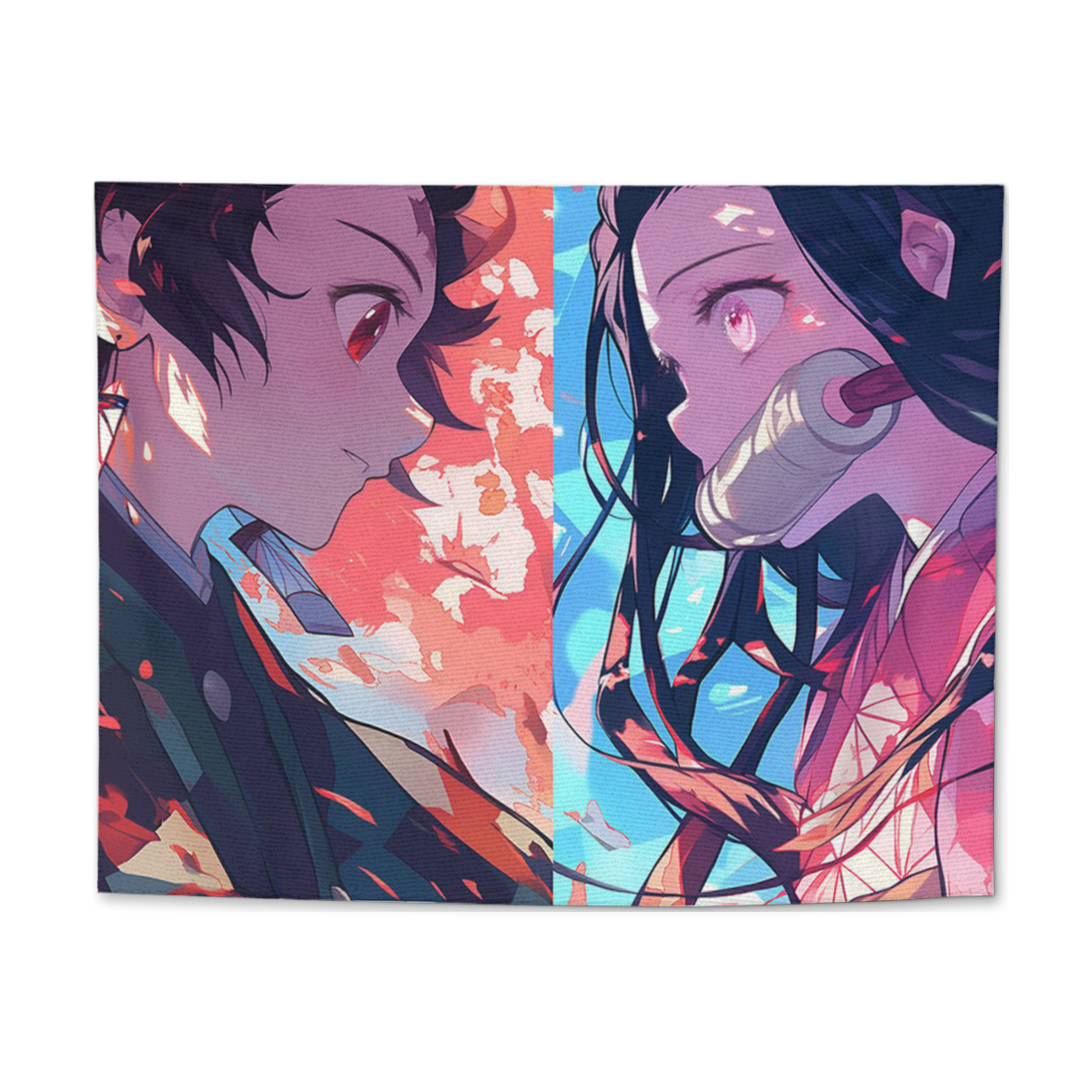 Demon Slayer Decorative Tapestry Cute Tapestry Wall Tapestry for ...