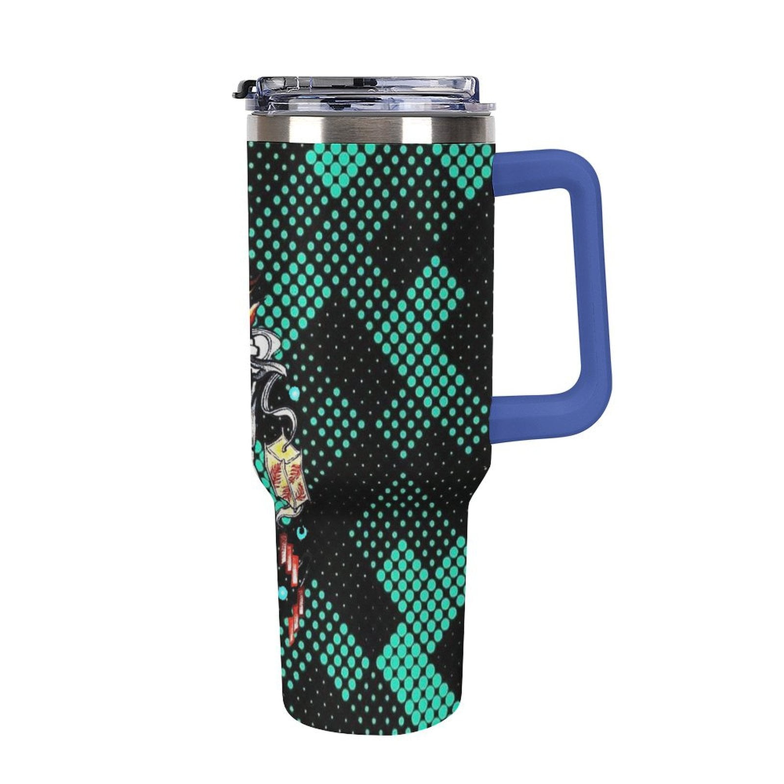 Demon Slayer Demon Slayer Stainless Steel Straw Large Capacity Car Cup ...