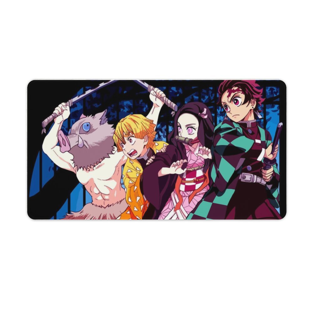 Demon Slayer Desk Mat, Large Mouse Pad Extended Gaming Mouse Pad Mat ...