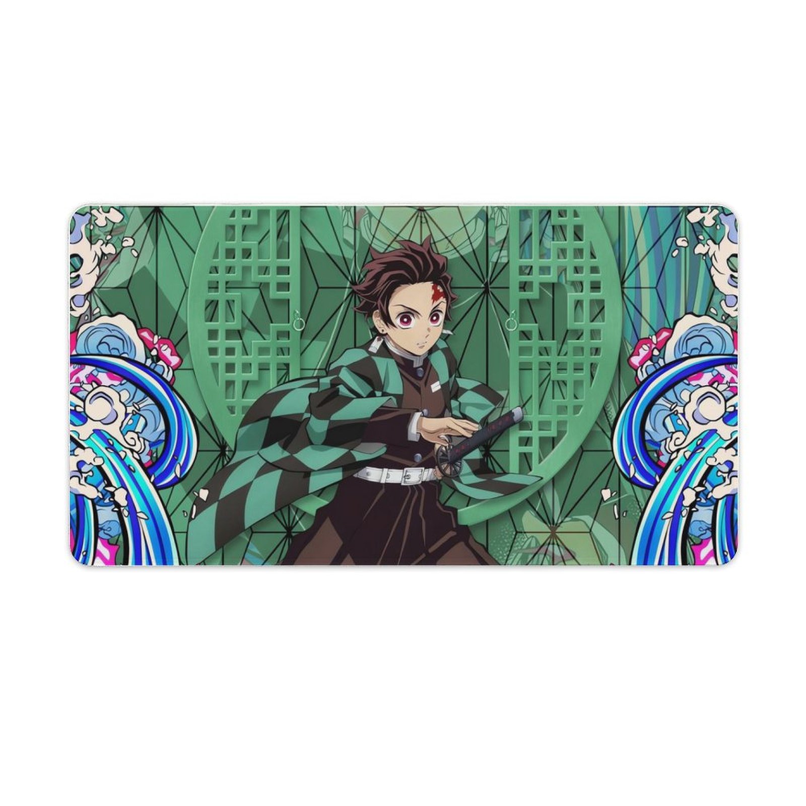 Demon Slayer Desk Mat, Large Mouse Pad Extended Gaming Mouse Pad Mat ...