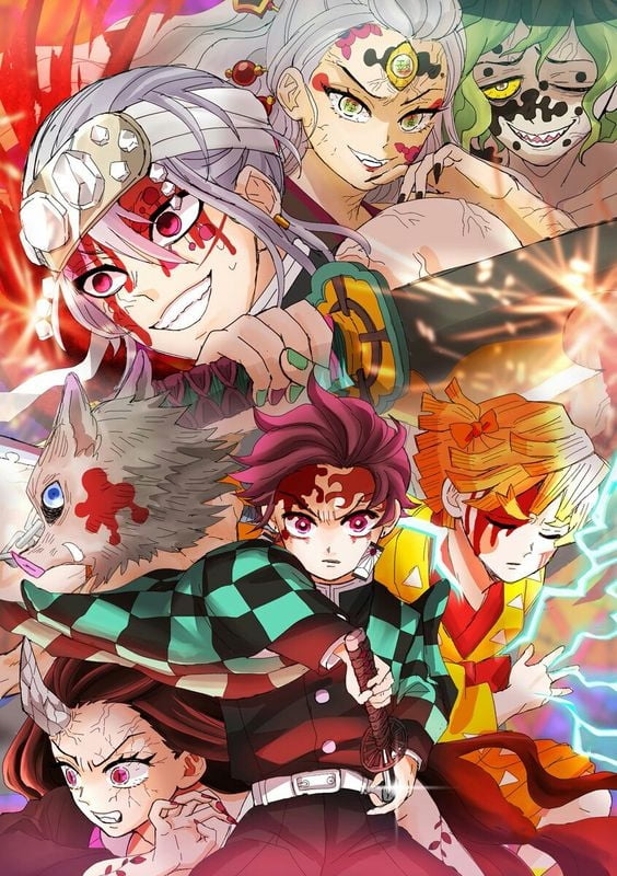 Demon Slayer Diamond Art DIY 5D Diamond Painting Kits for Adults and ...