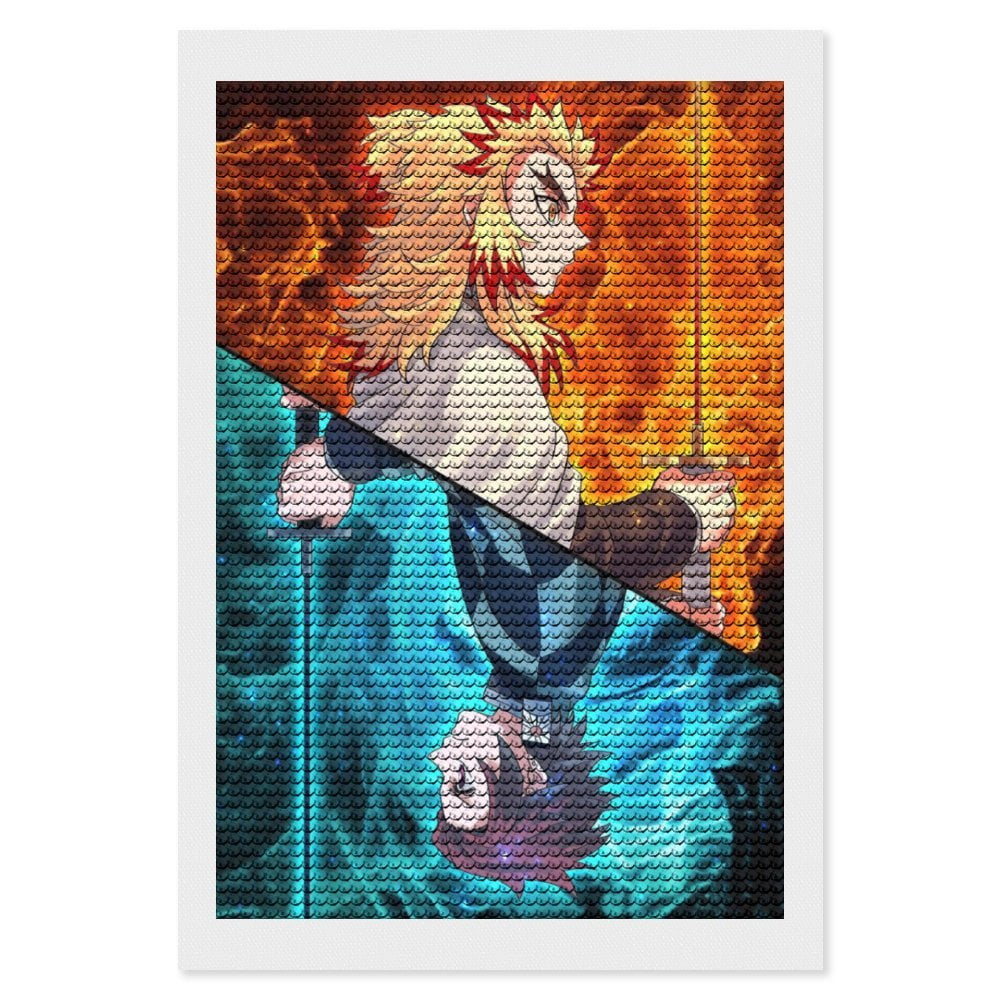 Demon Slayer Diamond Art Kits for Adults - 5D Diamond Art Kits for ...