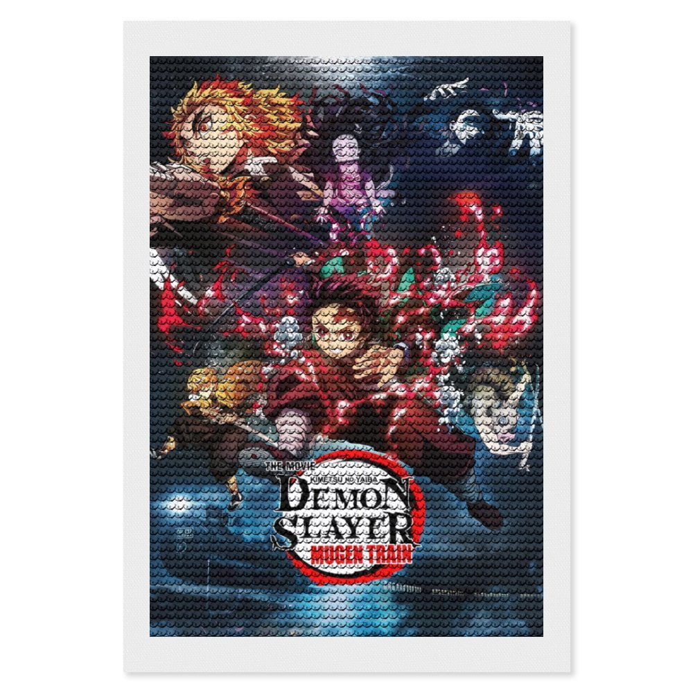 Demon Slayer Diamond Art Kits for Adults - 5D Diamond Art Kits for ...