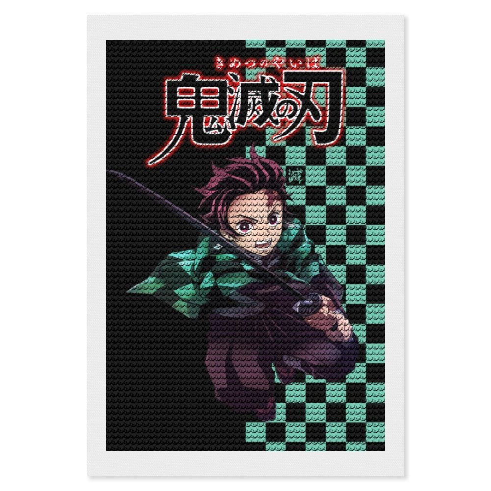 Demon Slayer Diamond Art Kits for Adults - 5D Diamond Art Kits for ...