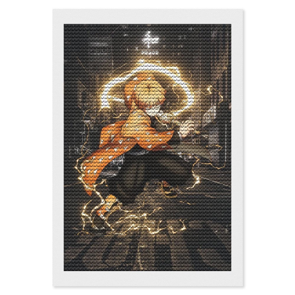 Demon Slayer Diamond Art Kits for Adults - 5D Diamond Art Kits for ...