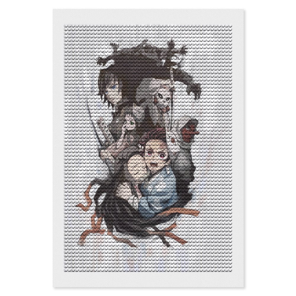 Demon Slayer Diamond Art Kits for Adults - 5D Diamond Art Kits for ...