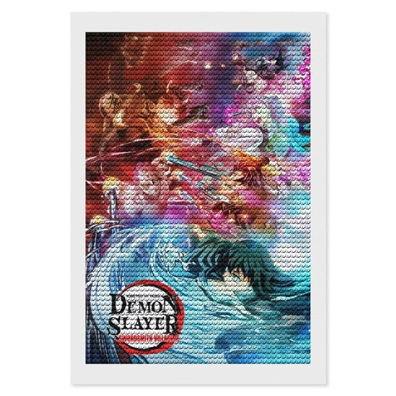 Demon Slayer Diamond Art Kits for Adults - 5D Diamond Art Kits for ...