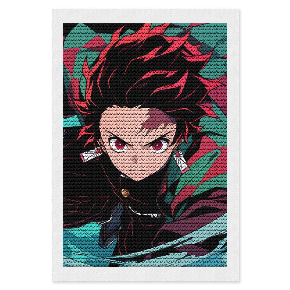 Demon Slayer Diamond Art Kits for Adults - 5D Diamond Art Kits for ...