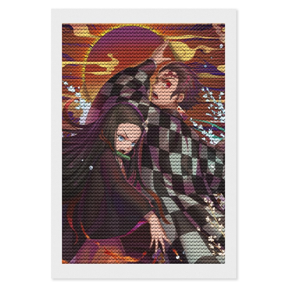 Demon Slayer Diamond Art Kits for Adults - 5D Diamond Art Kits for ...