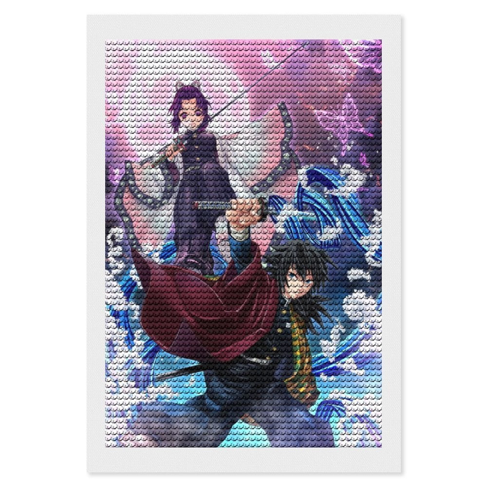 Demon Slayer Diamond Art Kits for Adults - 5D Diamond Art Kits for ...