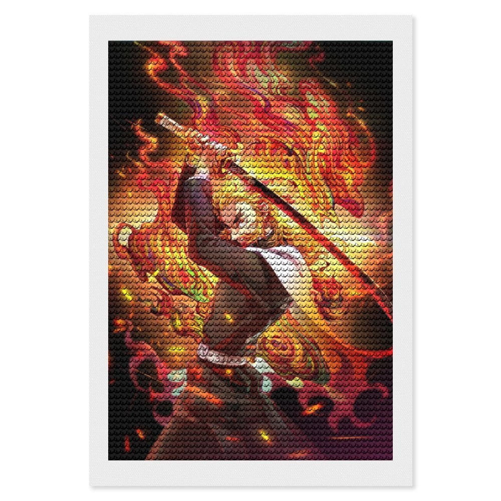 Demon Slayer Diamond Art Kits for Adults - 5D Diamond Art Kits for ...