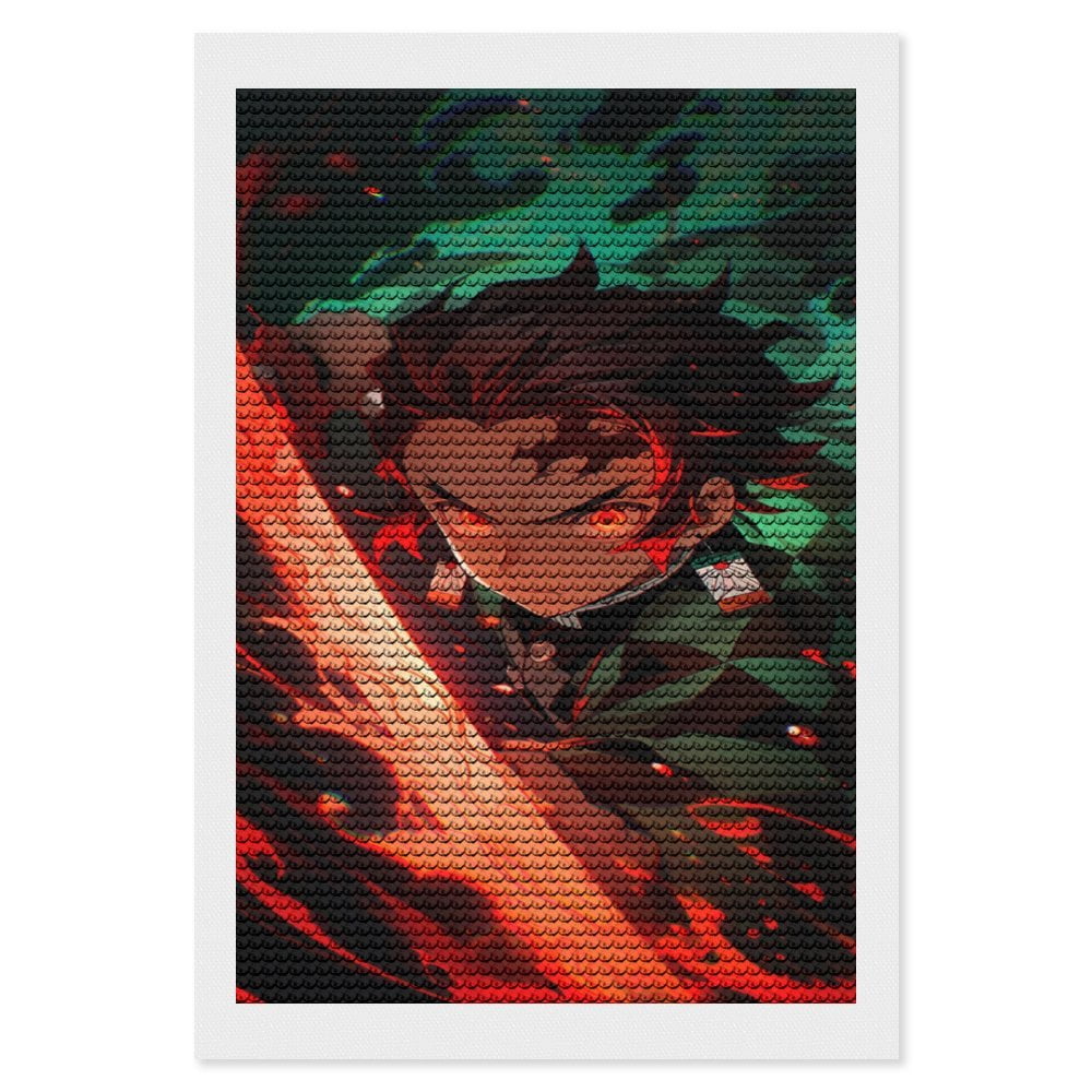 Demon Slayer Diamond Art Kits for Adults - 5D Diamond Art Kits for ...