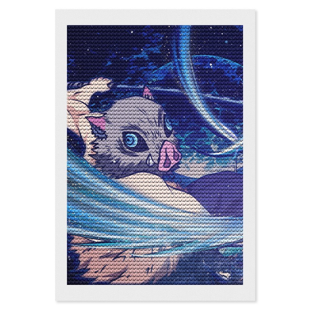 Demon Slayer Diamond Art Kits for Adults - 5D Diamond Art Kits for ...