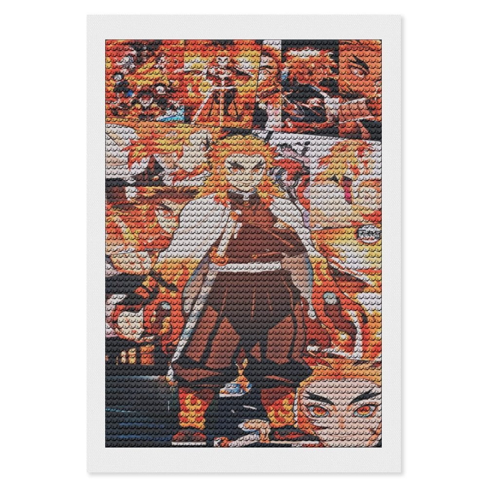 Demon Slayer Diamond Art Kits for Adults - 5D Diamond Art Kits for ...