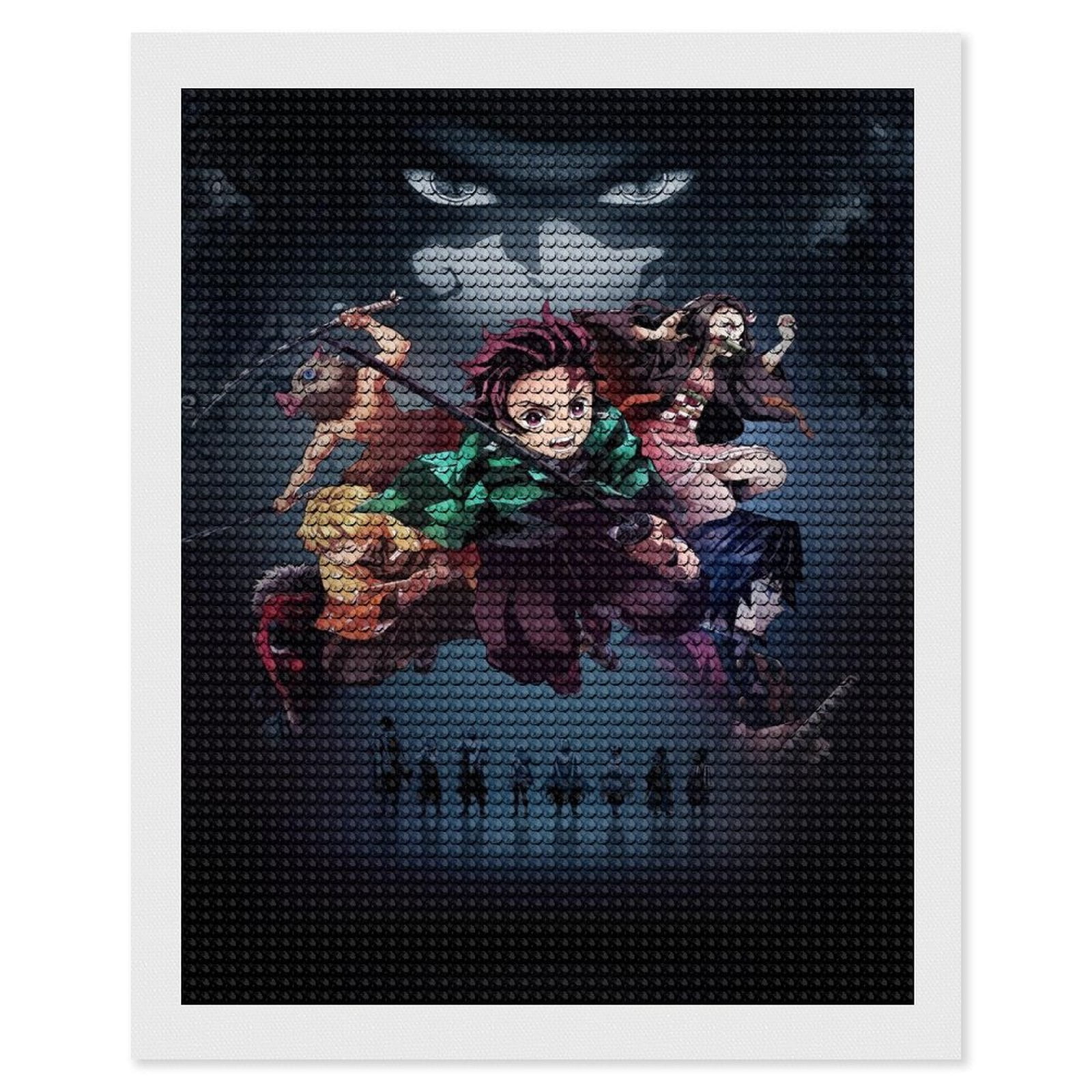 Demon Slayer Diamond Art Kits for Adults Diamond Art Gem Art Painting ...
