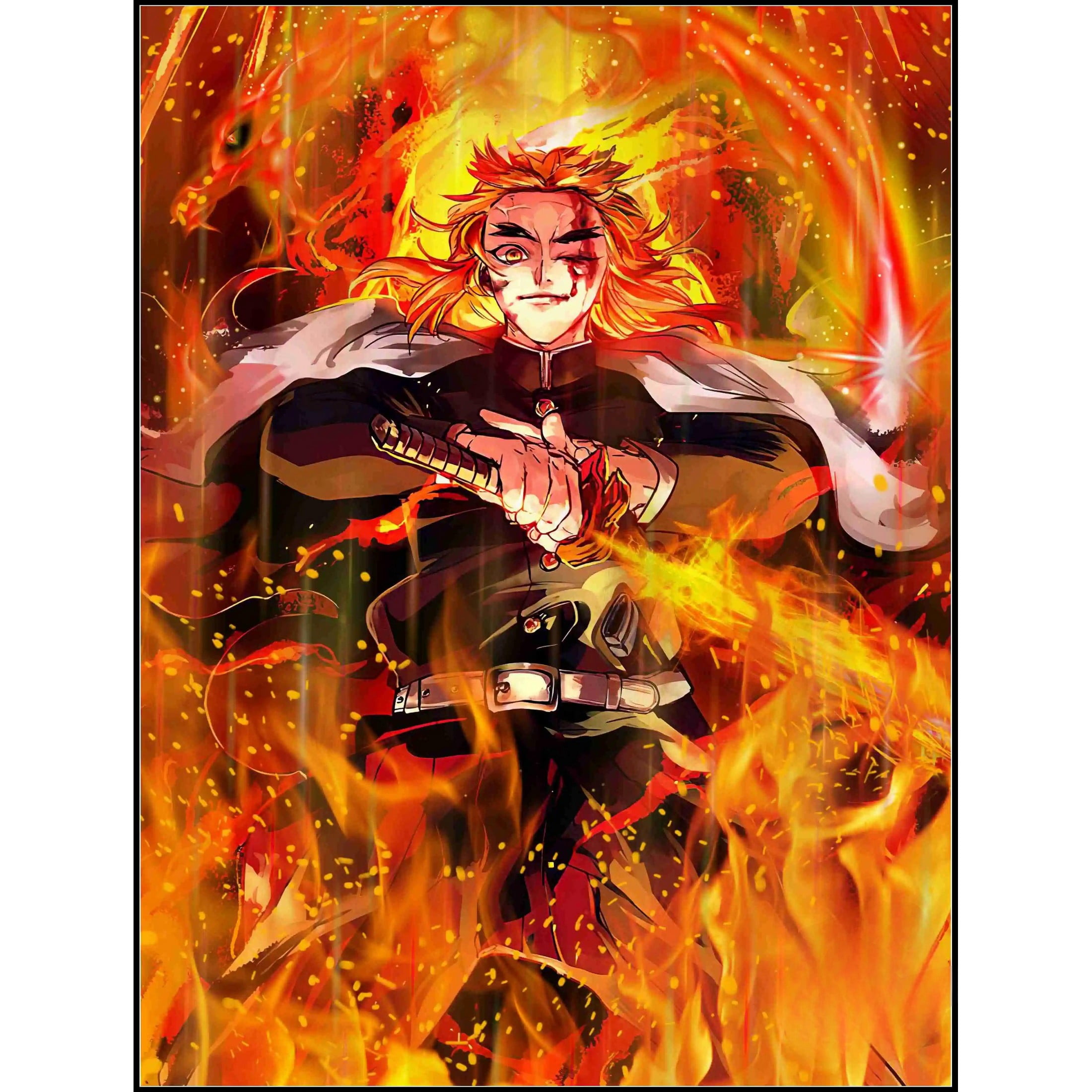 Demon Slayer Diamond Painting Set (for Adults) 5D DIY Anime Diamond Art ...