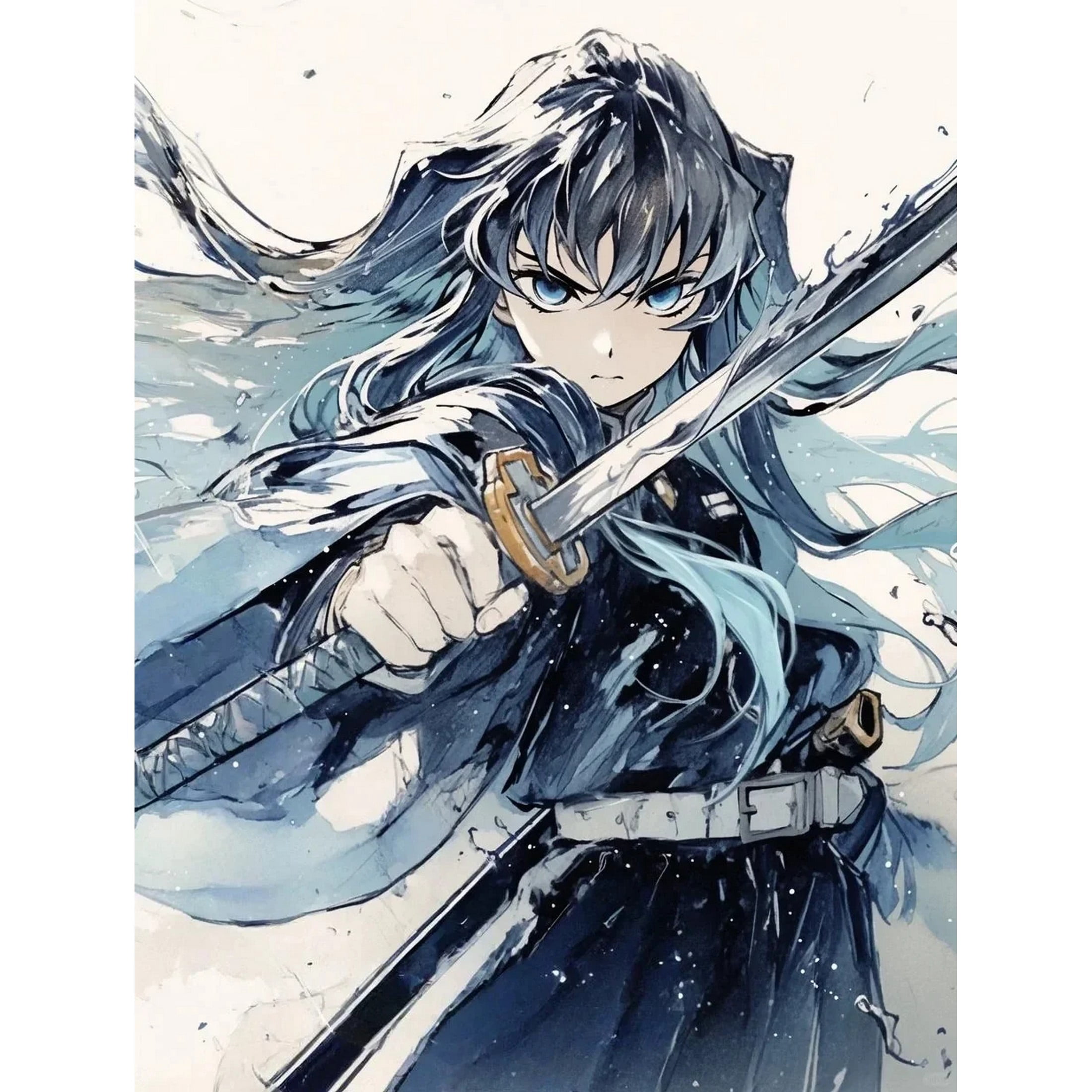 Demon Slayer Diamond Painting Set (for Adults) 5D DIY Anime Diamond Art ...