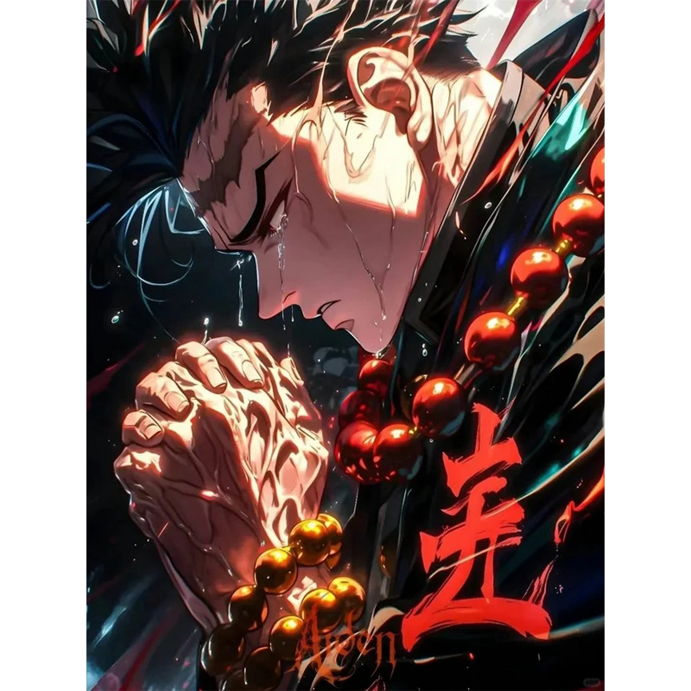 Demon Slayer Diamond Painting Set (for Adults) 5D DIY Anime Diamond Art ...