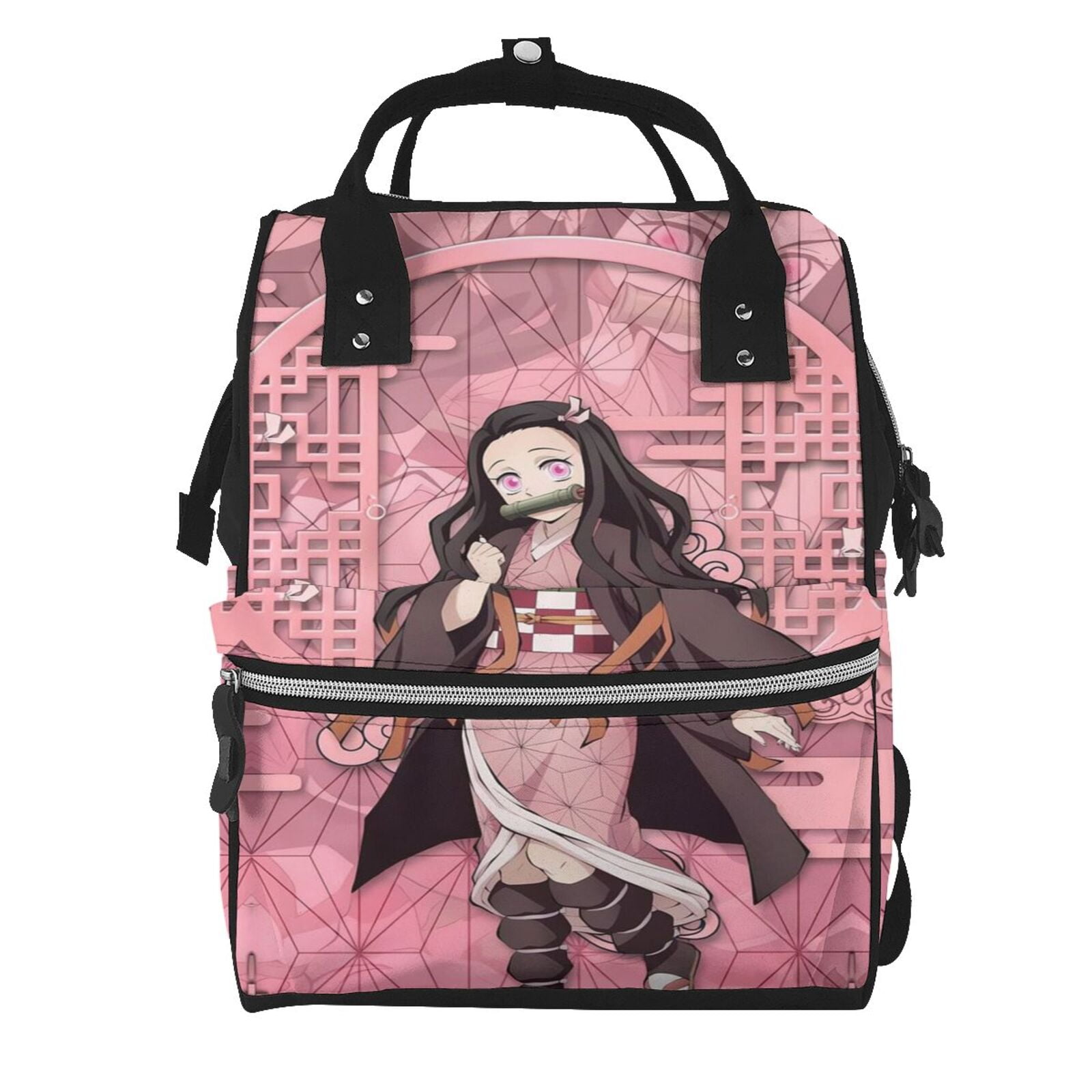 Demon Slayer Diaper Bag Nappy Mummy Backpack Fashion Shoulders Casual ...