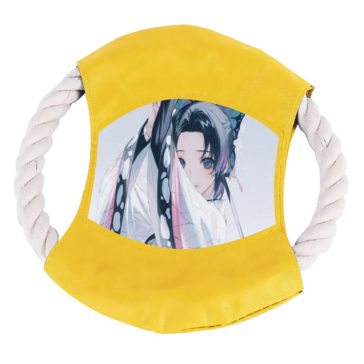 Demon Slayer Dog Toys Flying Disc Rope Toy Chew Toys for Dogs Flying ...