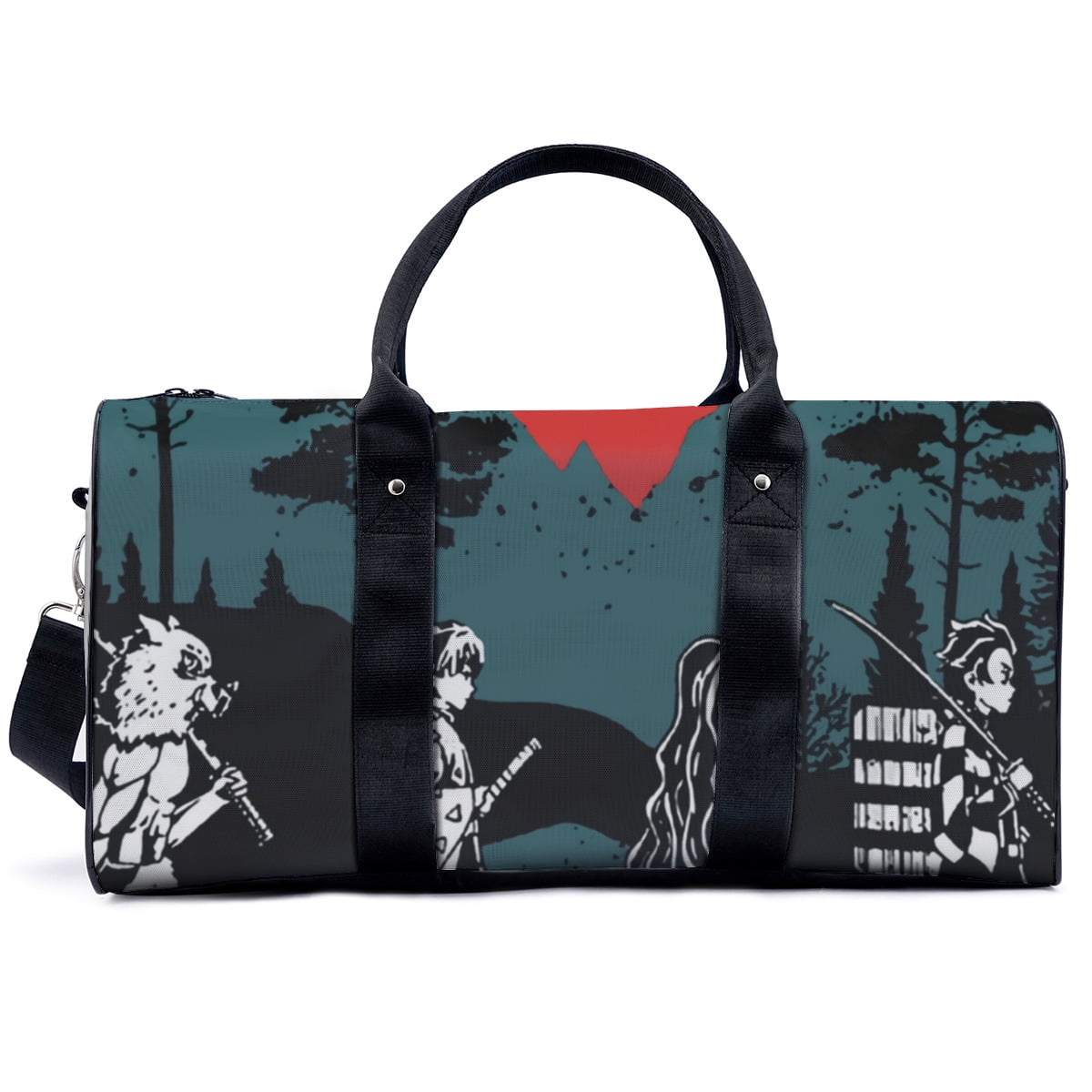 Demon Slayer Duffel Bag Women Gym Bag Men Gym Bag Hand Luggage Bag ...