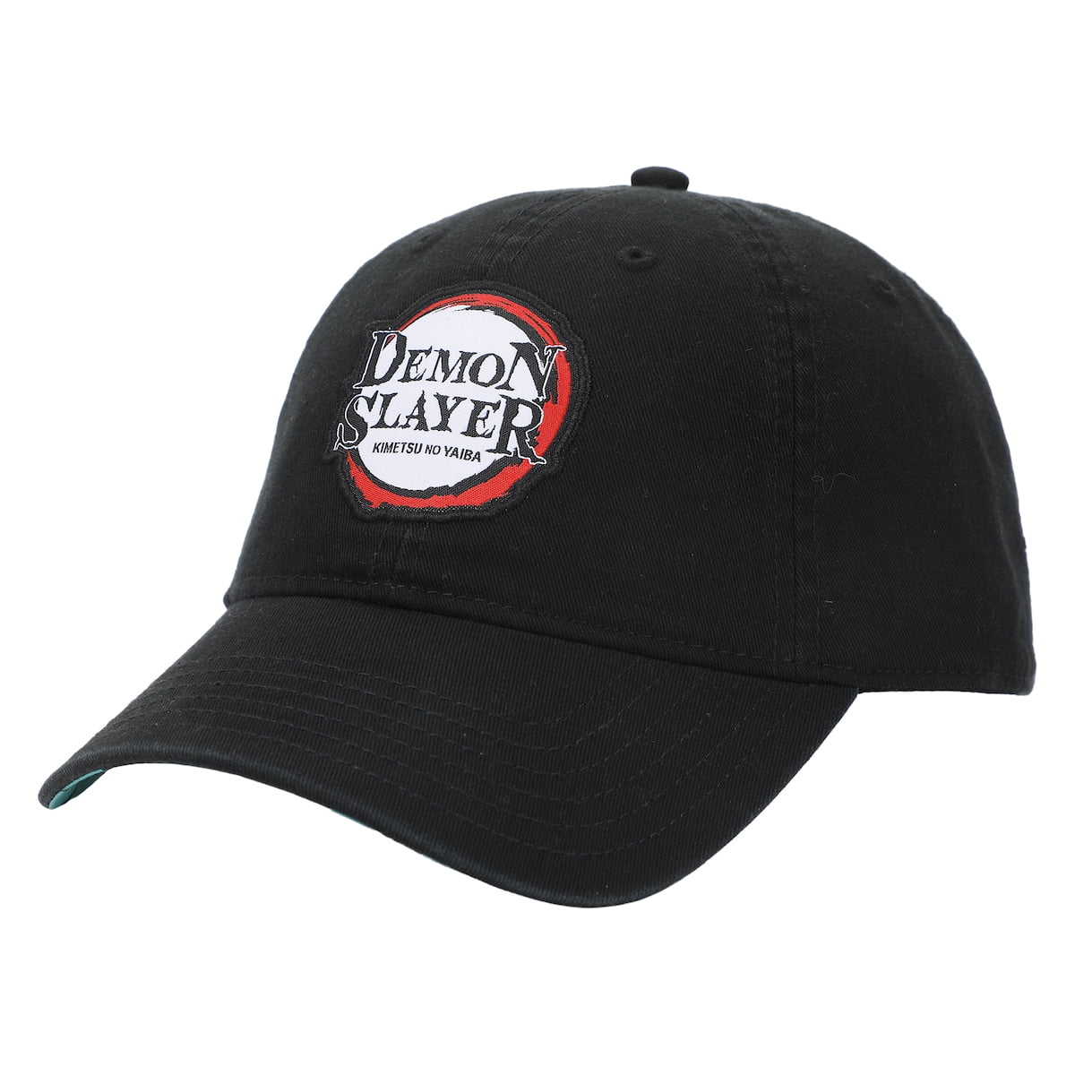 Bioworld Demon Slayer Season 1 Logo Black Adjustable Baseball Hat ...