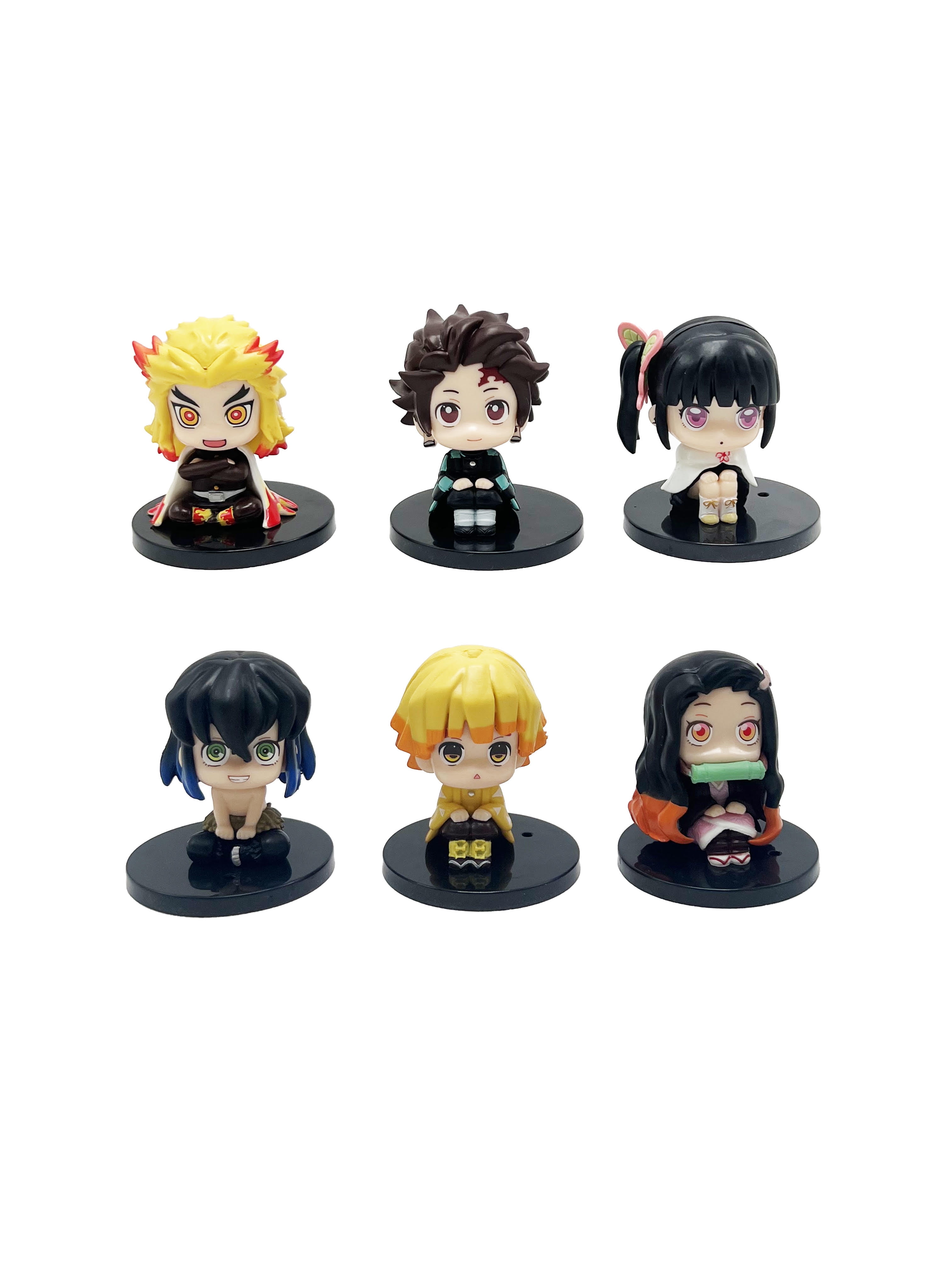 Demon Slayer Figure Tanjiro Nezuko Kyoujurou Anime Stuff Toys, PVC ...