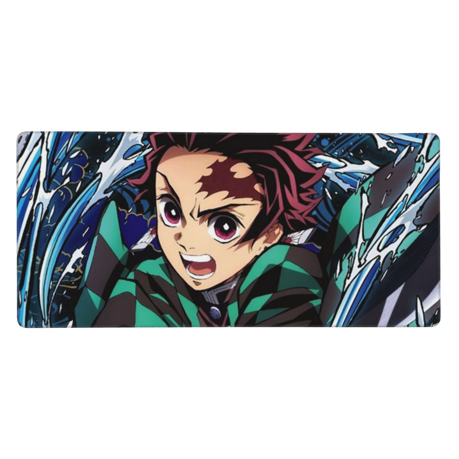 Demon Slayer Gaming Keyboard Pad 16x35.5 Inch Desk Mat Thickened Mouse ...