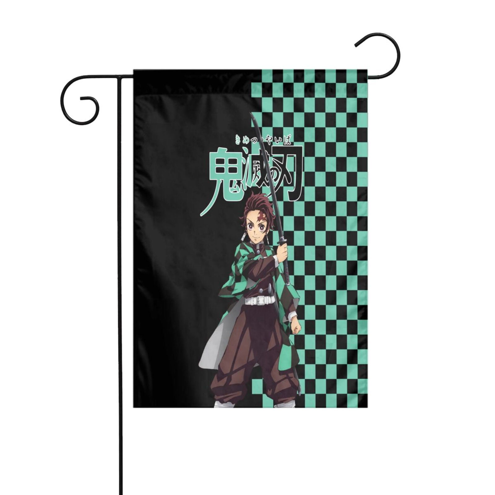 Demon Slayer Garden Flag Double Sided Outside Cartoon Game Yard Outdoor ...
