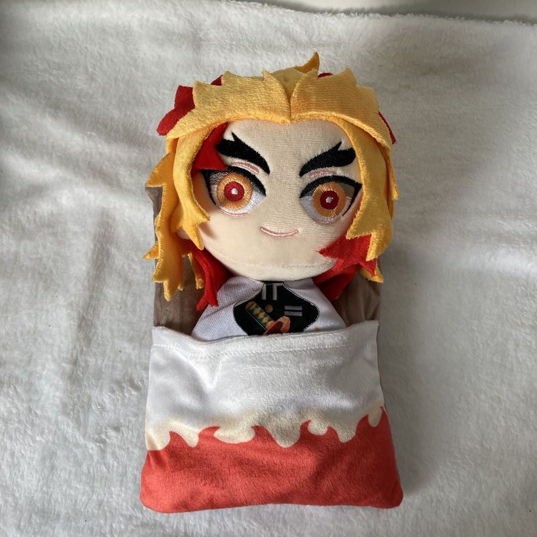 Demon Slayer Giyu Tomioka Tanjiro Kamado Rengoku Kyoujurou Plush Doll ...