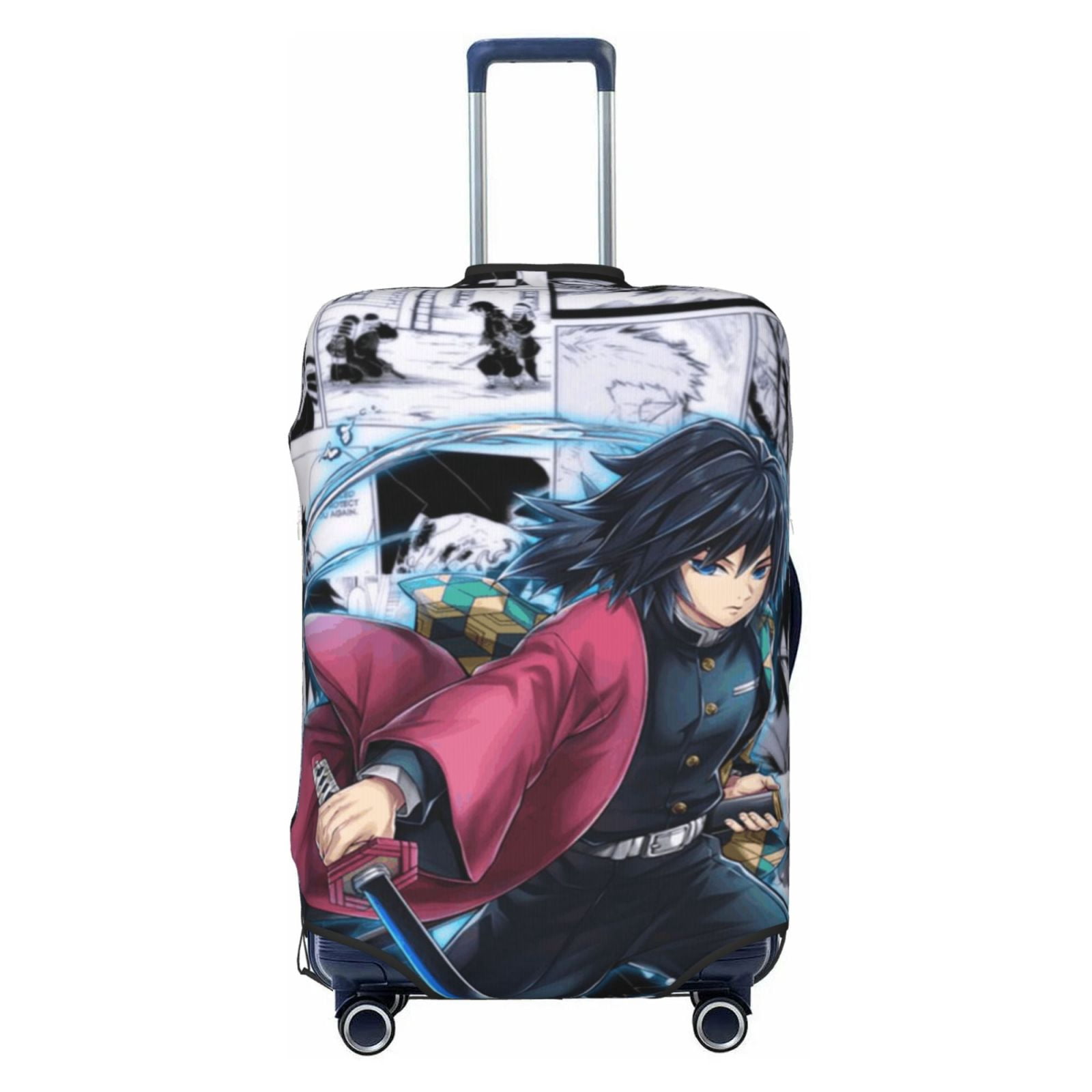 Demon Slayer Giyuu Tomioka Luggage Cover Printed Travel Luggage Sleeve ...