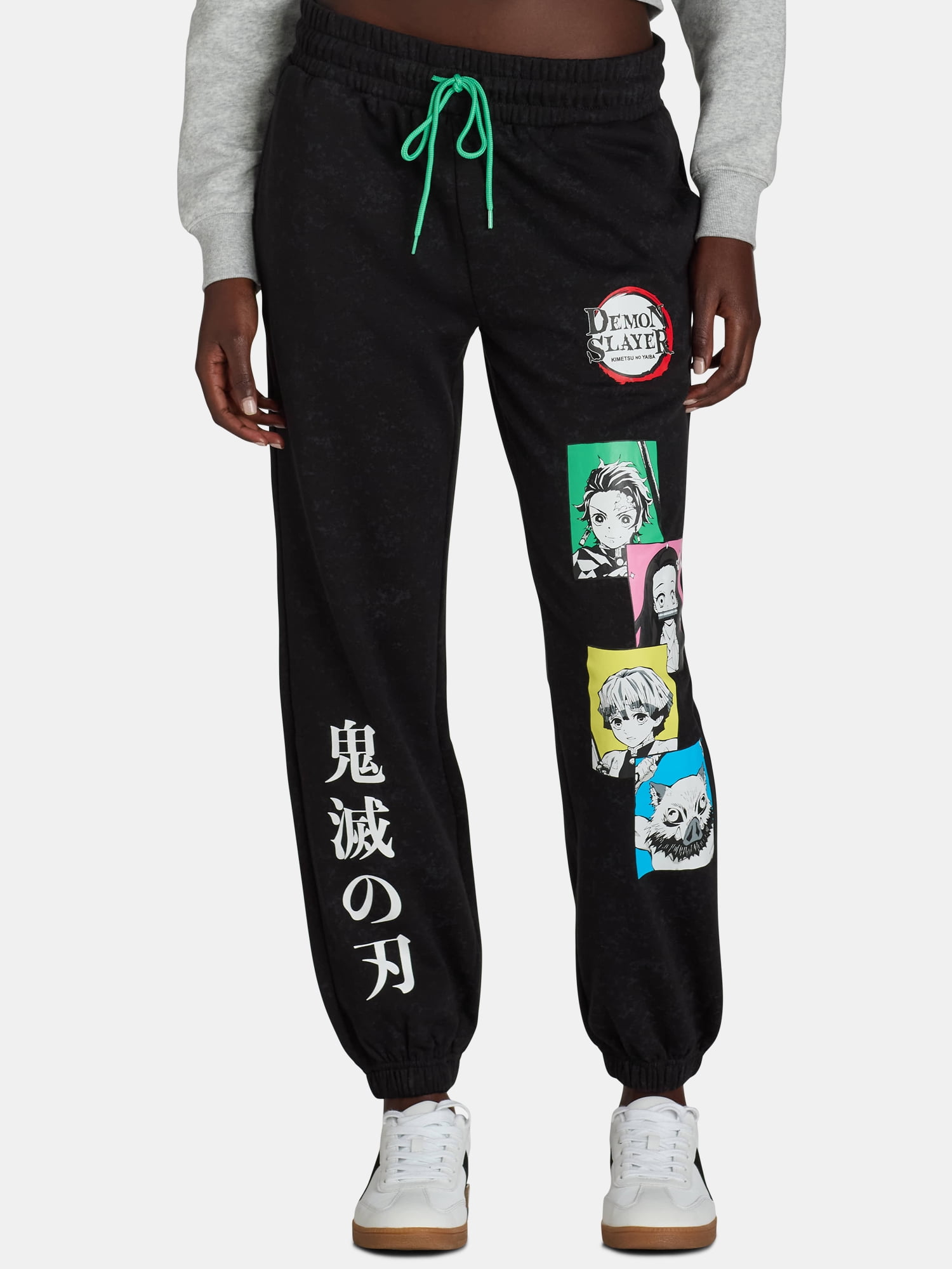 Demon Slayer Graphic Joggers, Women's - Walmart.com