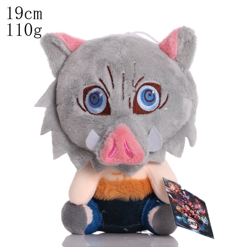Demon Slayer Hashibira Inosuke Plush Toys Soft Stuffed Gift Dolls 7.5 ...