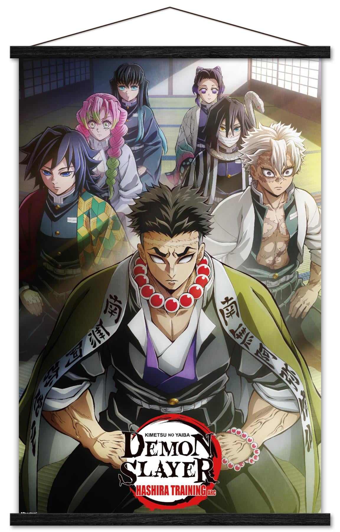 Demon Slayer: Hashira Training - Key Art 1 Wall Poster with Magnetic ...