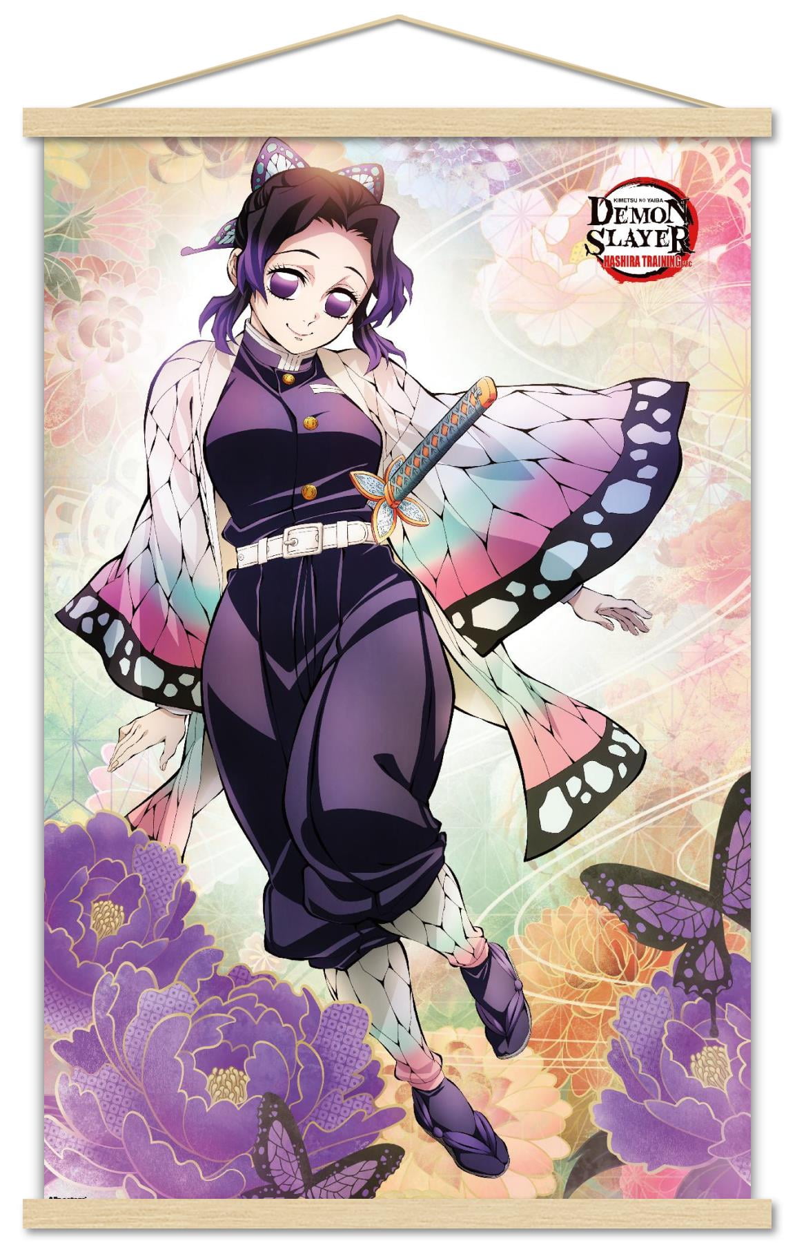 Demon Slayer: Hashira Training - Shinobu Wall Poster with Magnetic ...